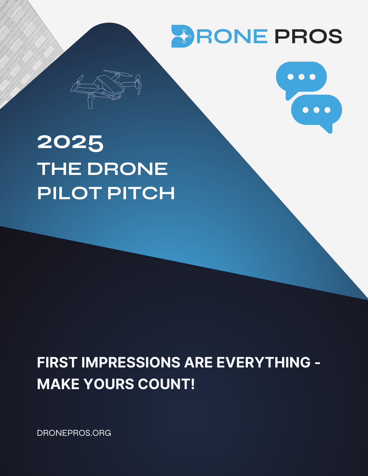 The Drone Pilot Elevator Pitch - Drone Pros Organization